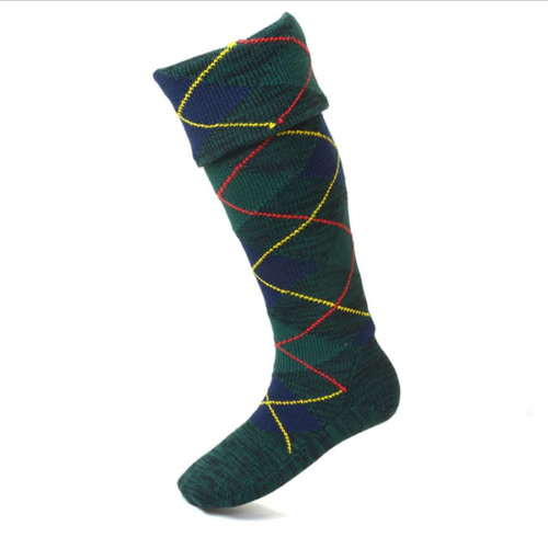 Hunting Scott Tartan Kilt Socks | Full Argyle | Kilt Socks UK | Premium Kilt Hose & Traditional ...