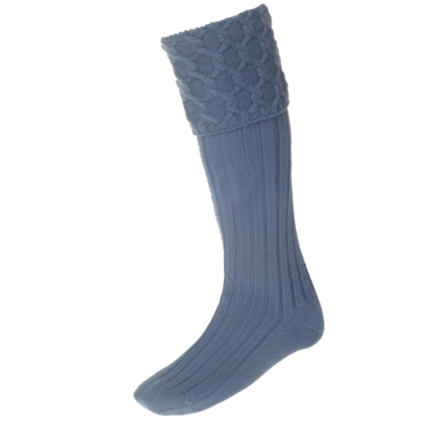 Ancient Blue Kilt Socks | Lewis Kilt Hose | Kilt Socks UK | Premium ...